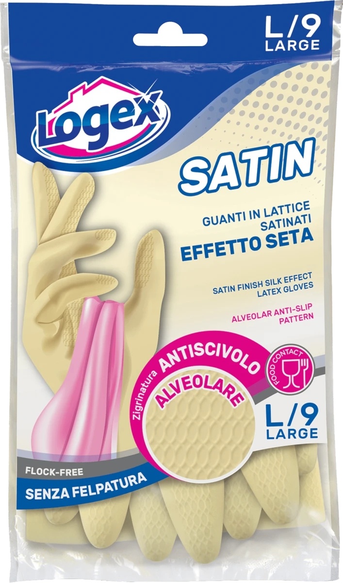 LOGEX gumene rukavice latex L - Cenoteka