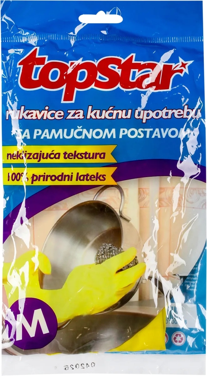 TOP STAR gumene rukavice M - Cenoteka