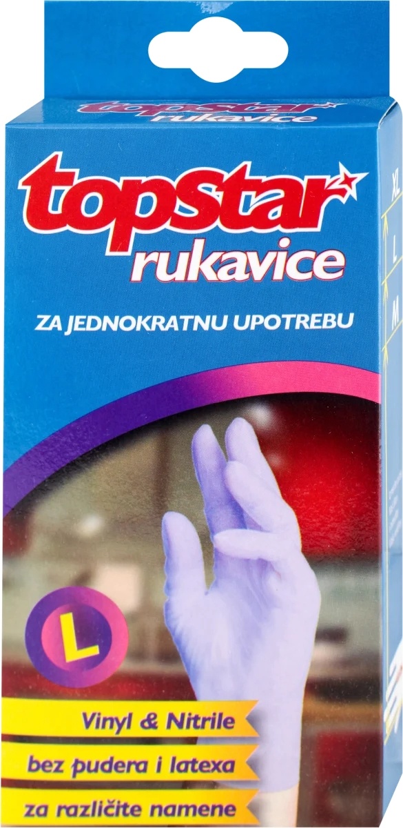 TOP STAR univerzalne rukavice M 10kom - Cenoteka