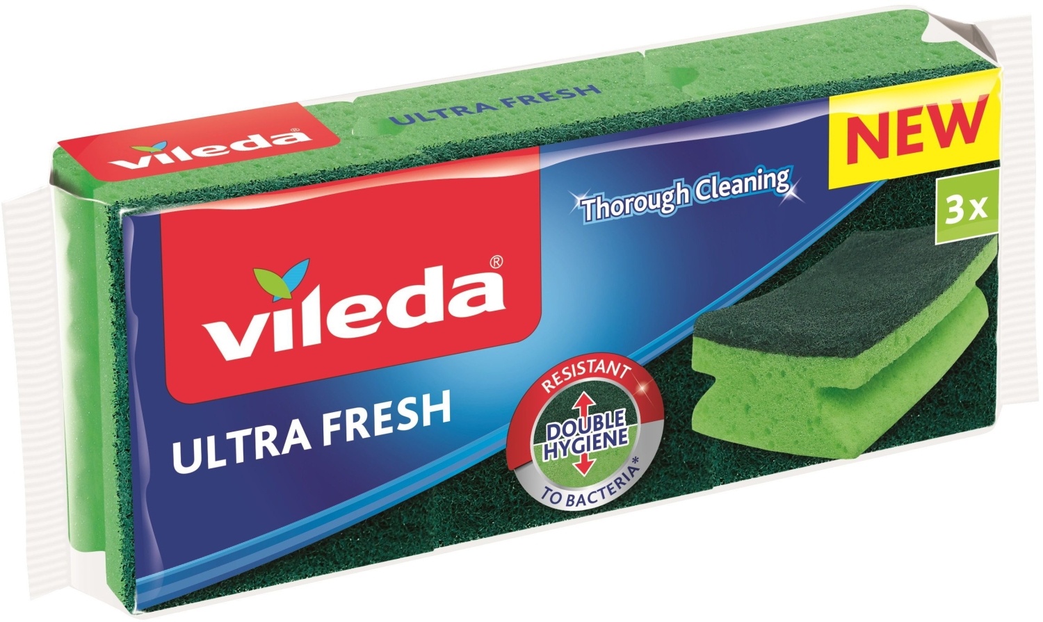 VILEDA sunđer ultra fresh high foam 3kom - Cenoteka