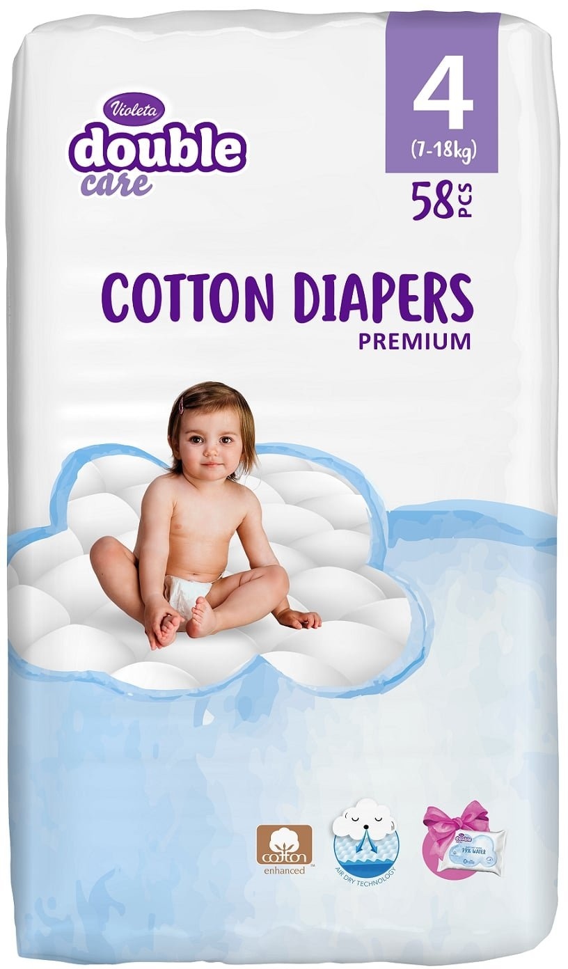 VIOLETA pelene Air dry DC 4 58kom - Cenoteka