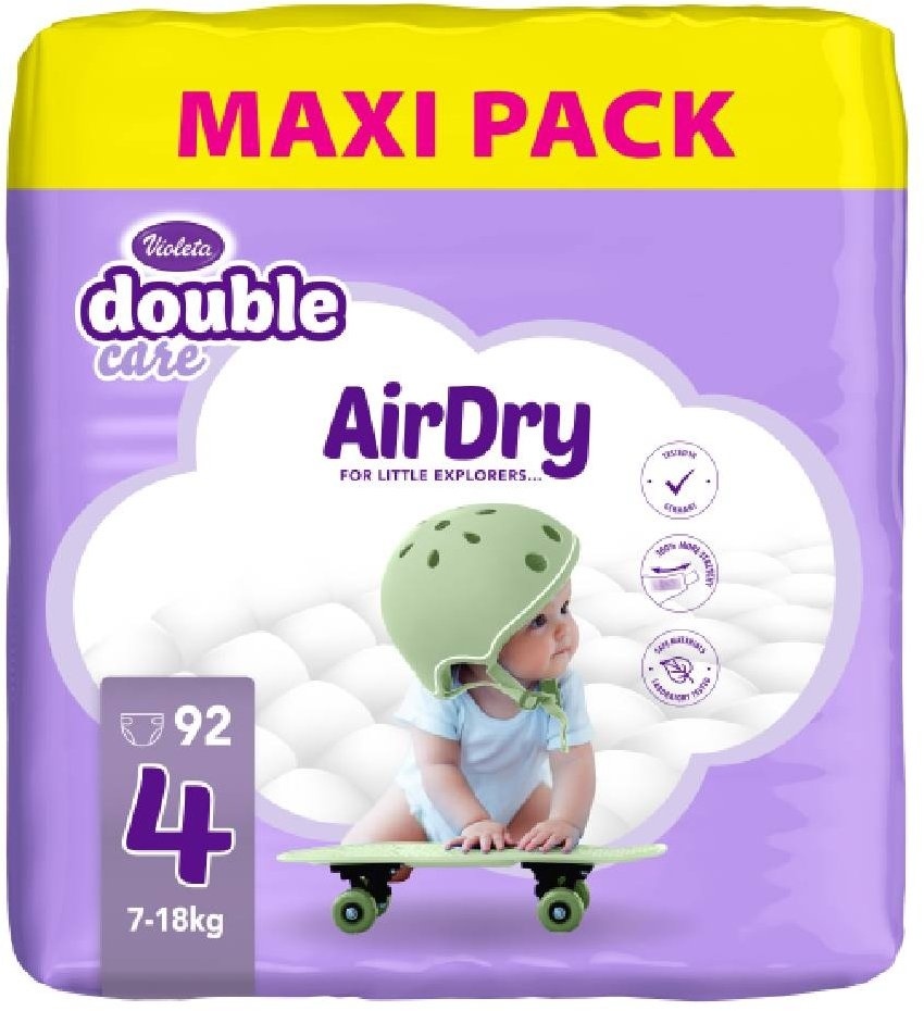 VIOLETA pelene Air dry DC 4 92kom - Cenoteka