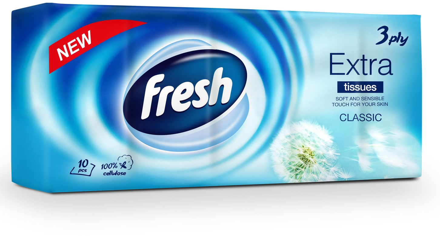 Papirne maramice FRESH extra 10kom - Cenoteka