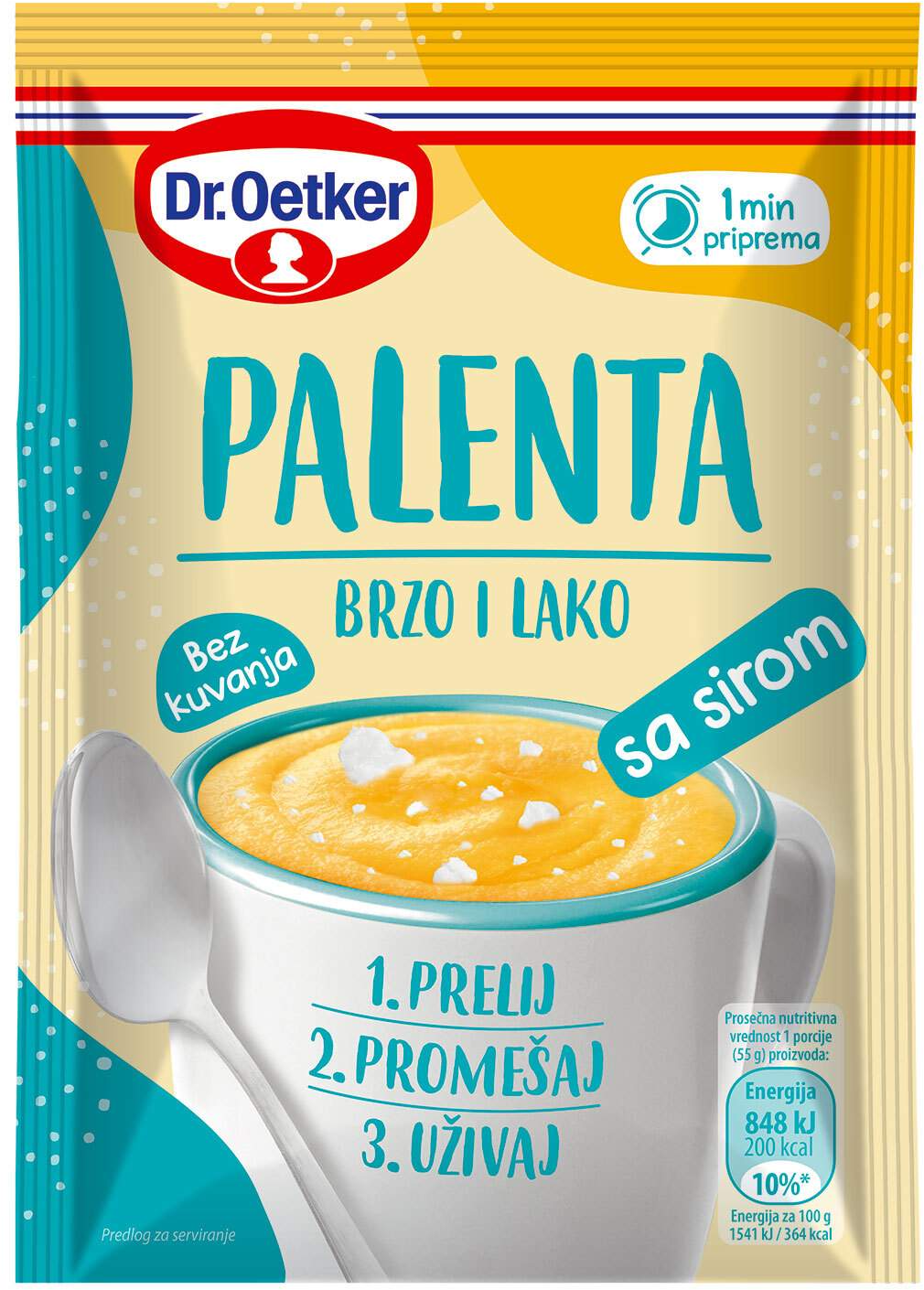 Instant palenta sa sirom DR.OETKER 55g - Cene i Akcije