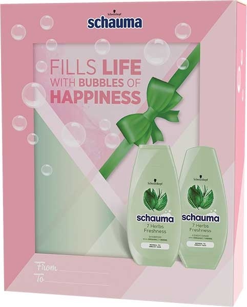 SCHAUMA set 7 herbs (šampon i regenerator) - Cenoteka