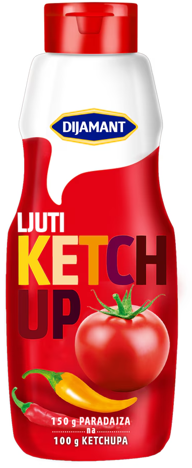 Kečap DIJAMANT ljuti 1kg - Cenoteka