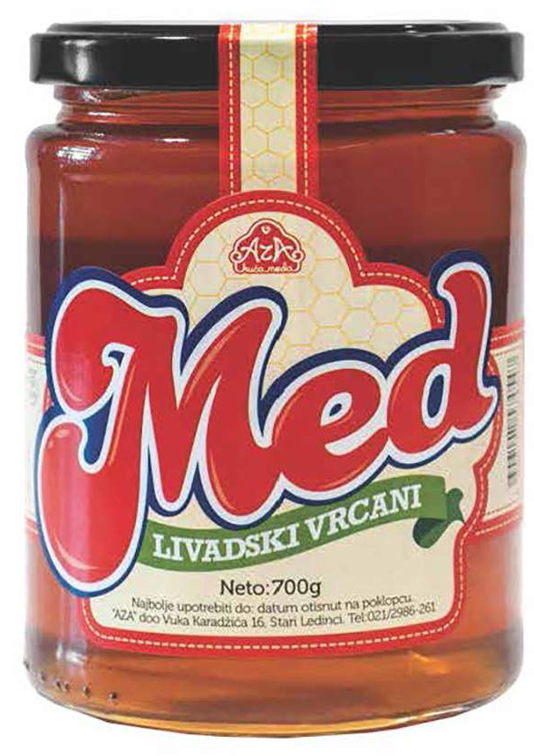Med livadski AZA 700g - Cenoteka