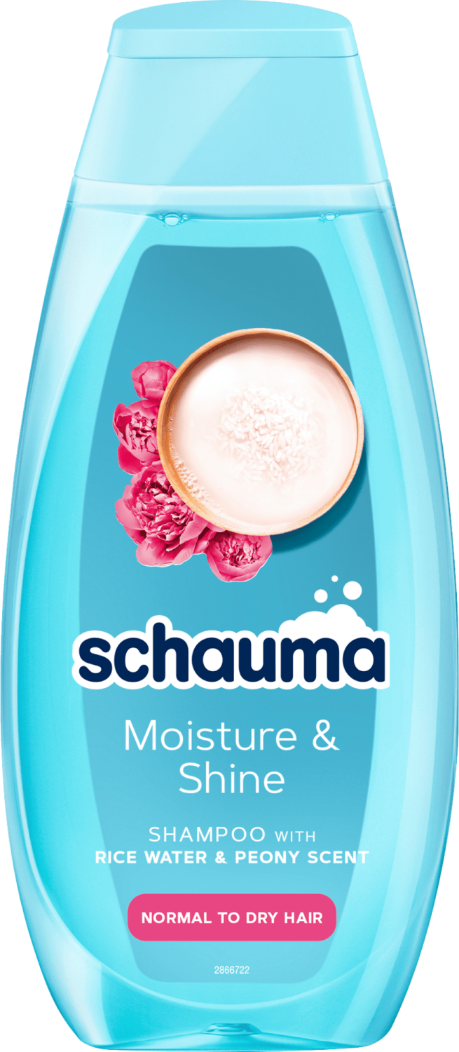 Šampon SCHAUMA moisture & shine 400ml - Cenoteka
