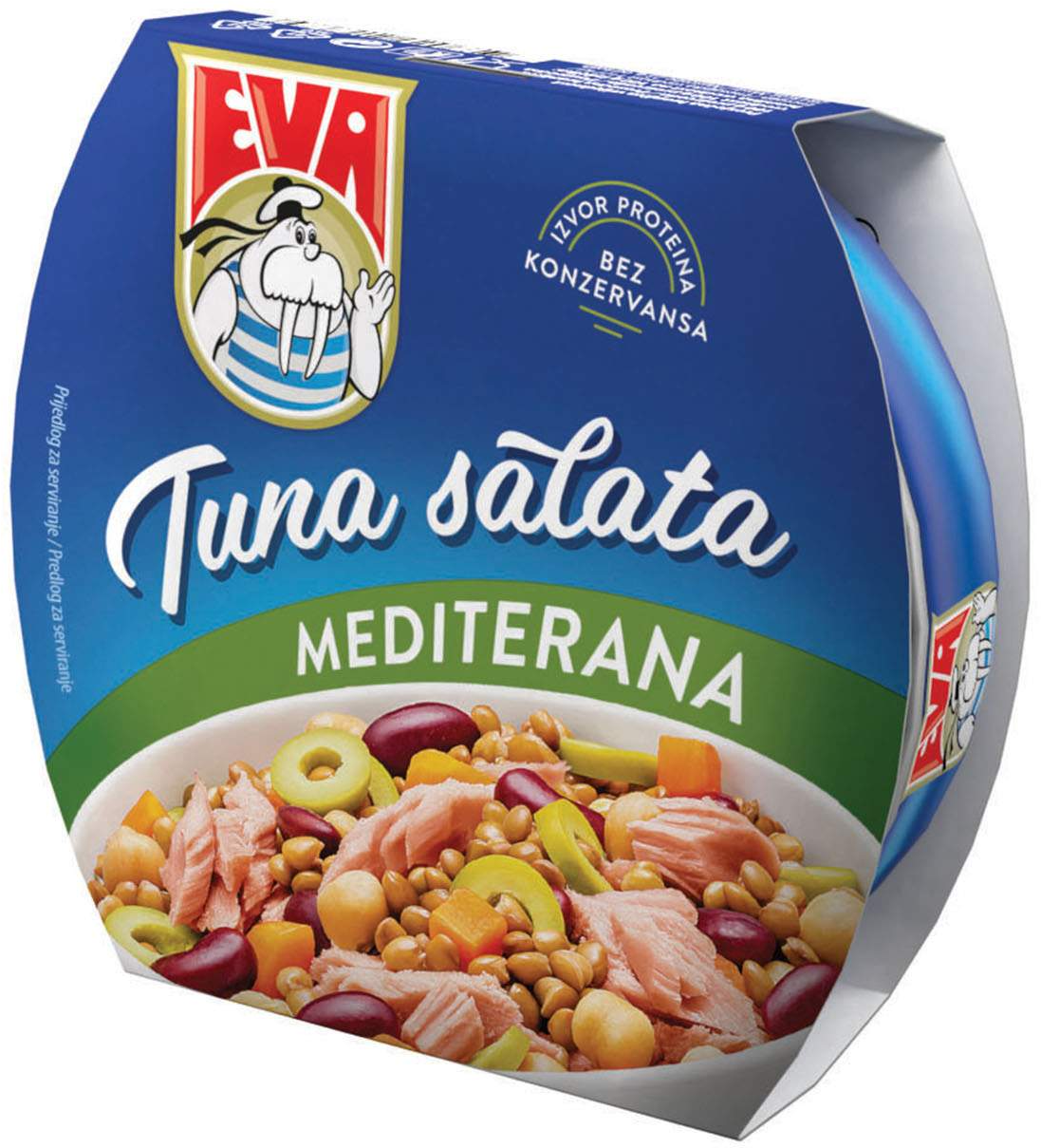 Tunjevina EVA Salata mediterana 160g - Cene i Akcije