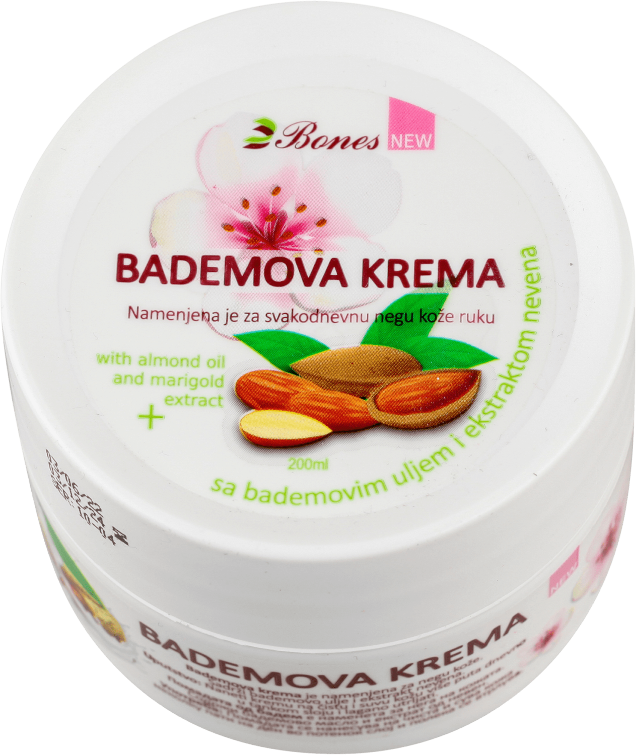 Bademova krema za ruke BONES 200ml - Cenoteka