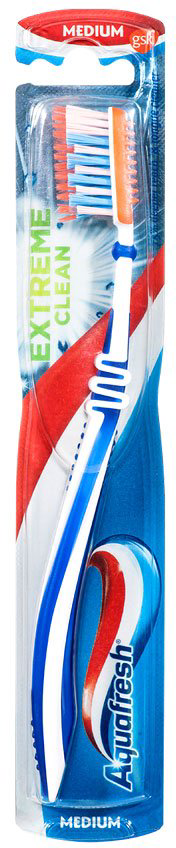 AQUAFRESH extreme clean medium četkica za zube 1kom - Cenoteka