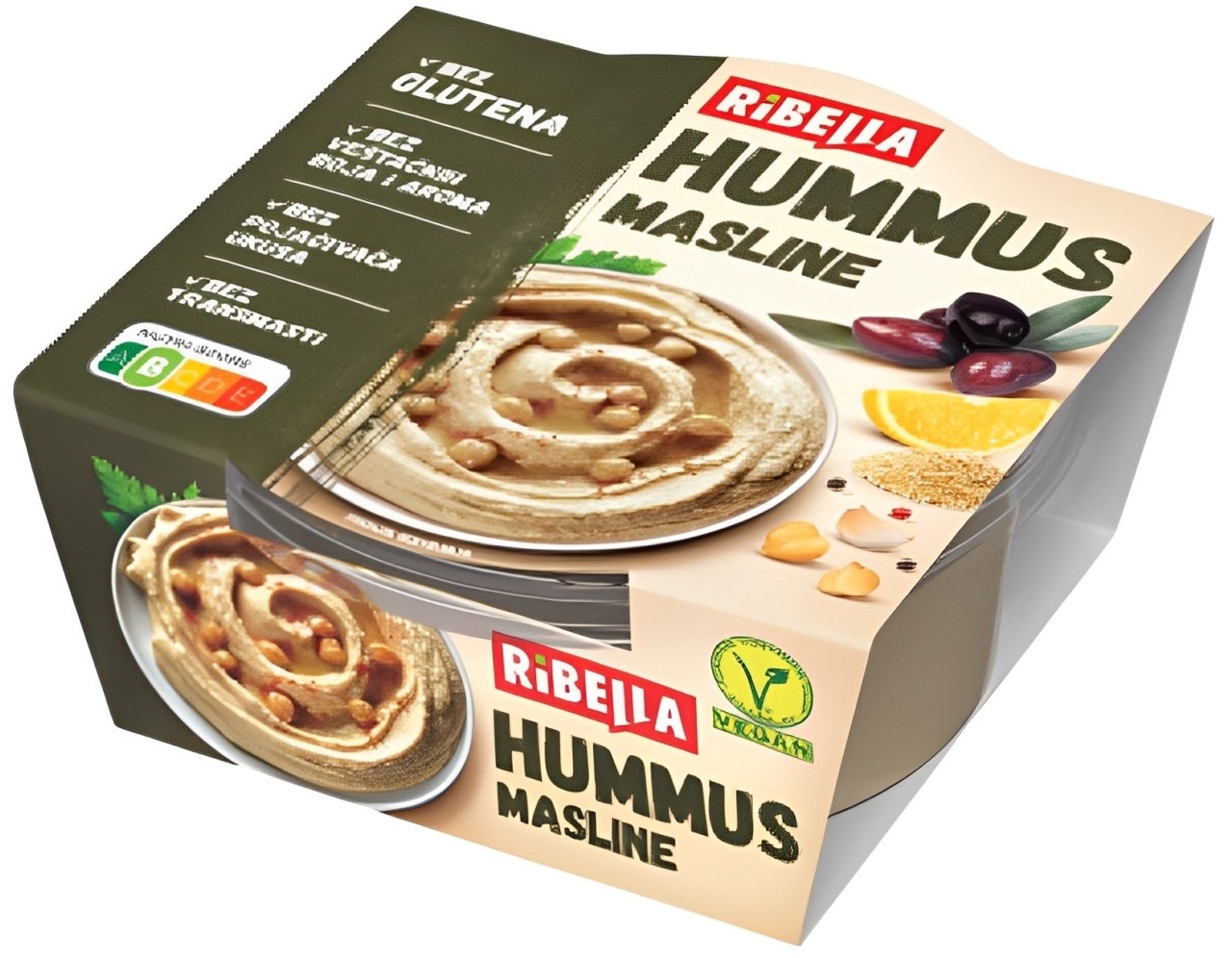Hummus RIBELLA kalamata maslina 200g - Cenoteka