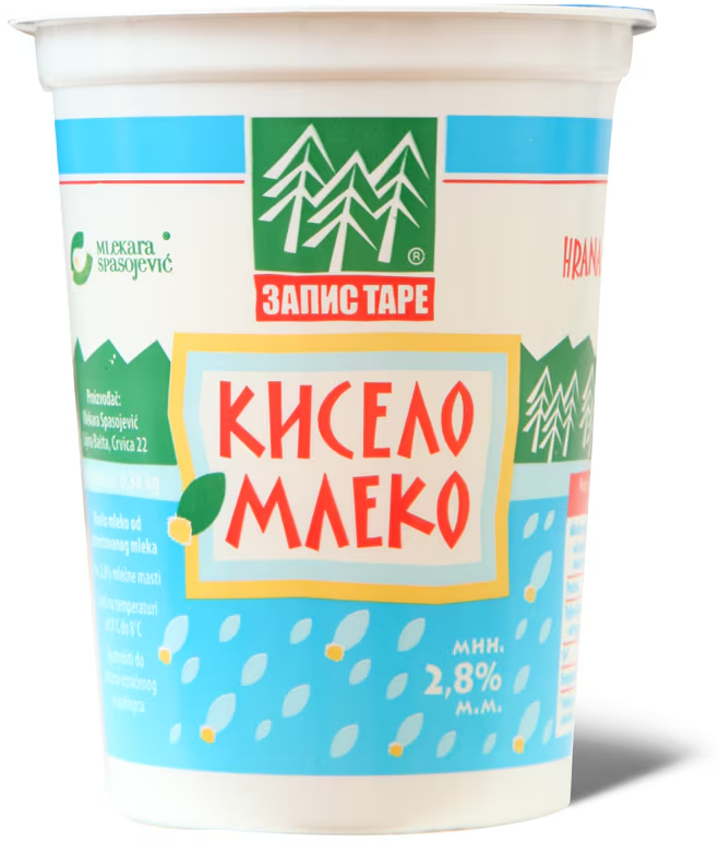 Kiselo mleko 2,8%mm ZAPIS TARE 700g - Cene i Akcije