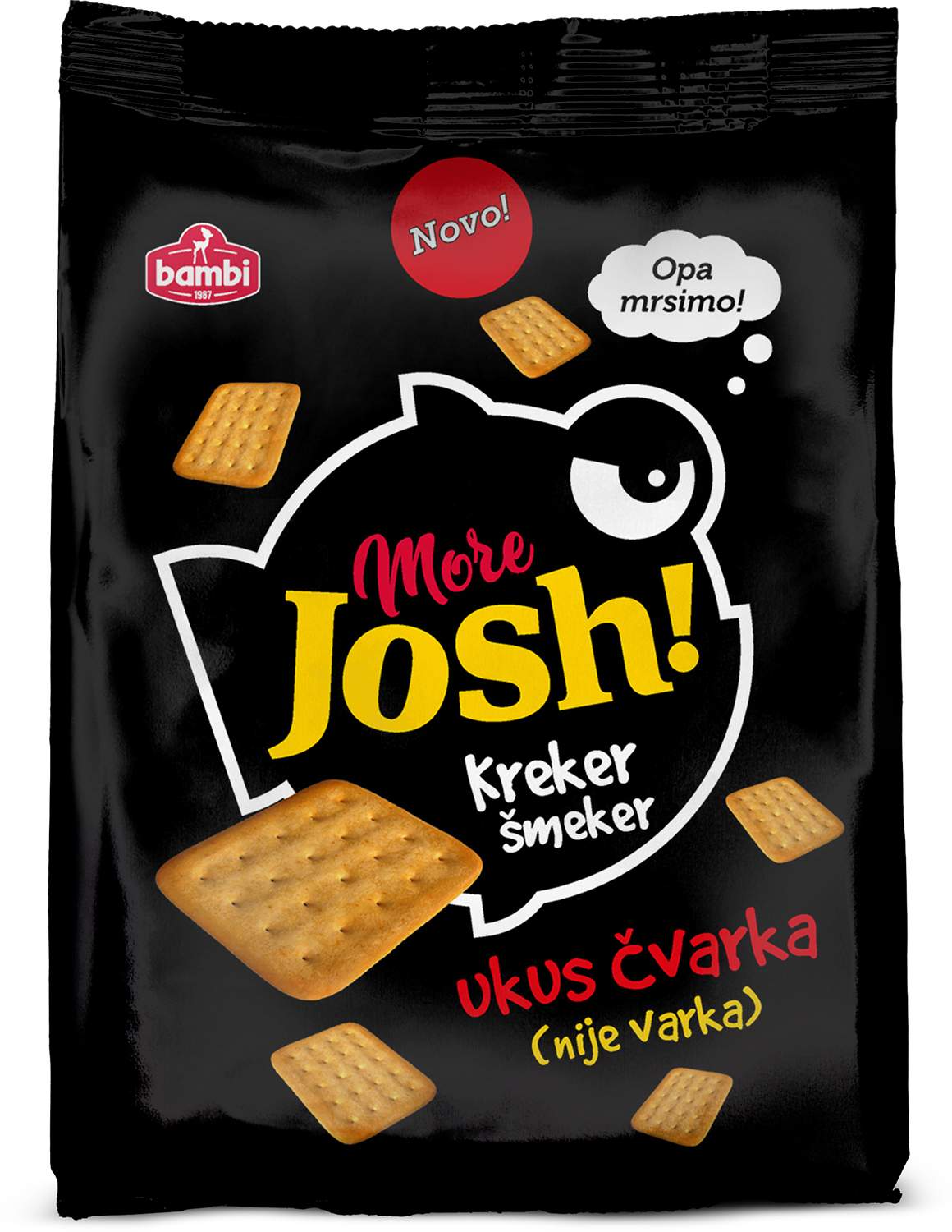 Krekeri JOSH ukus čvaraka 100g - Cenoteka