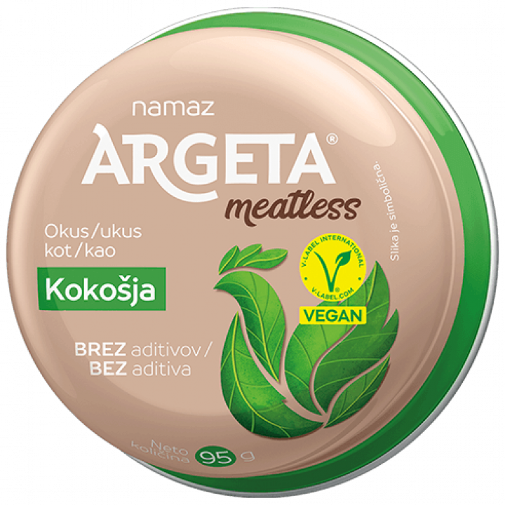 Namaz ARGETA kao kokošija meatless 95g - Cenoteka