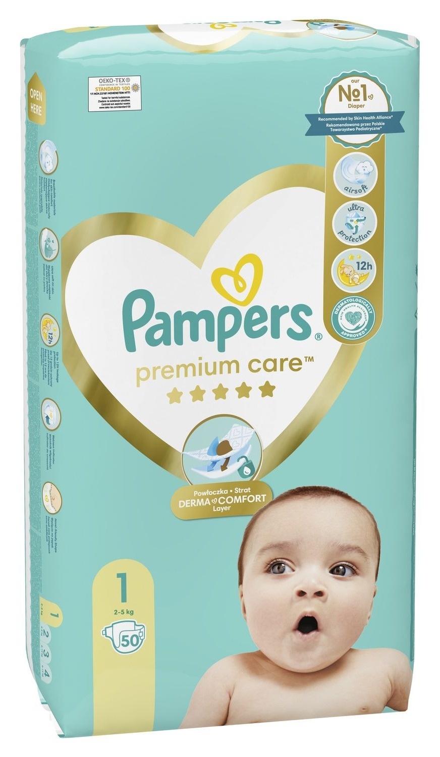 PAMPERS pelene Premium care 1 50kom - Cenoteka