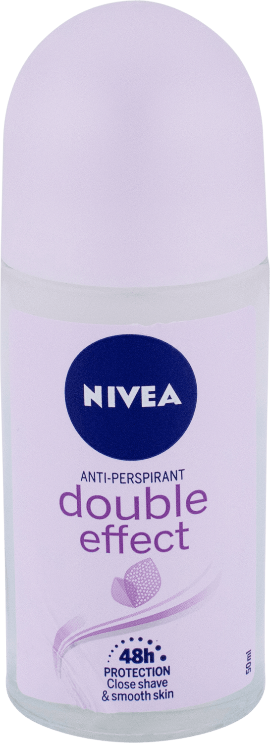 Roll-on NIVEA double effect 50ml - Cenoteka
