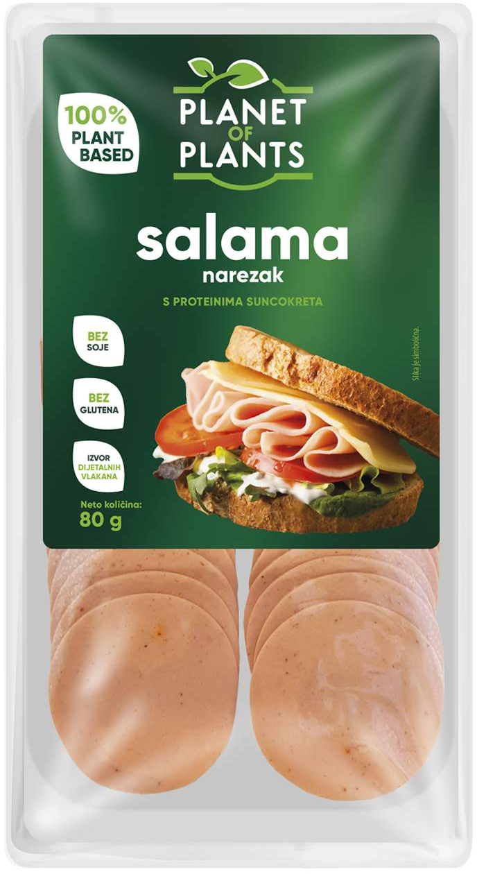 PLANET OF PLANTS salama narezak 80g - Cenoteka