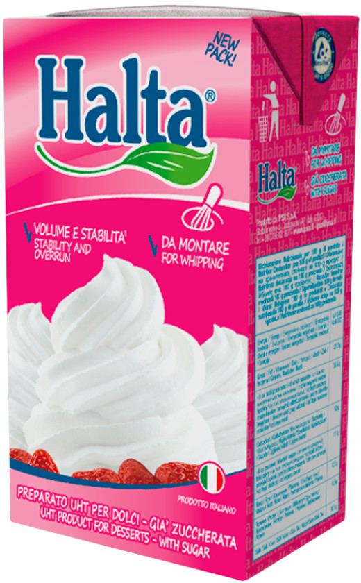 Šlag krem biljni HALTA 1l - Cenoteka