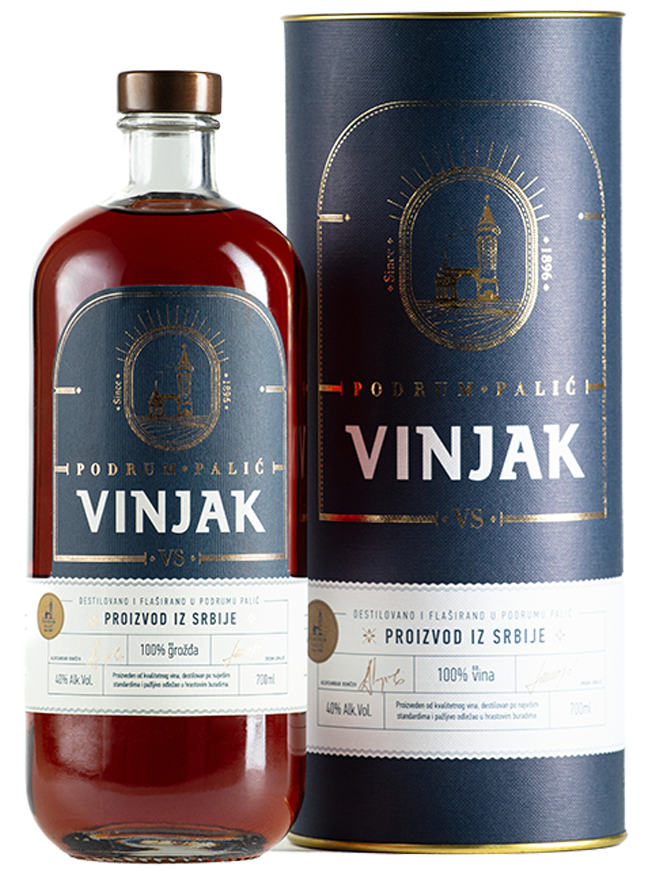 Vinjak PODRUM PALIĆ 40% 0,7l - Cenoteka