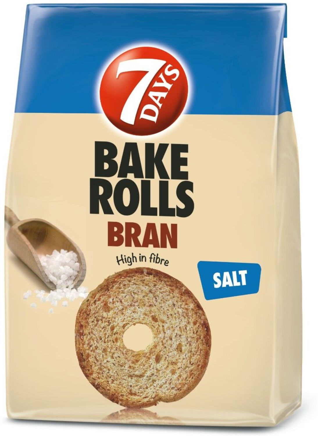 7 DAYS Bake rolls bran salt 150g - Cenoteka