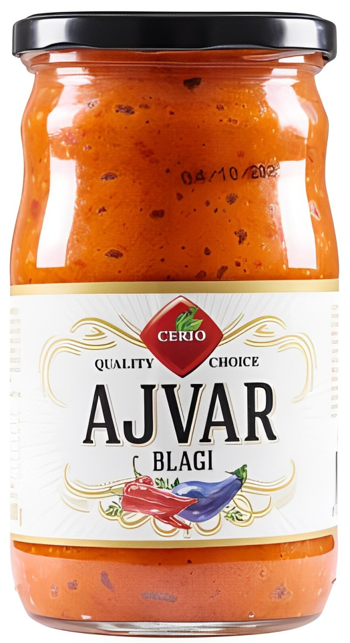 Ajvar CERIO blagi 680g - Cenoteka