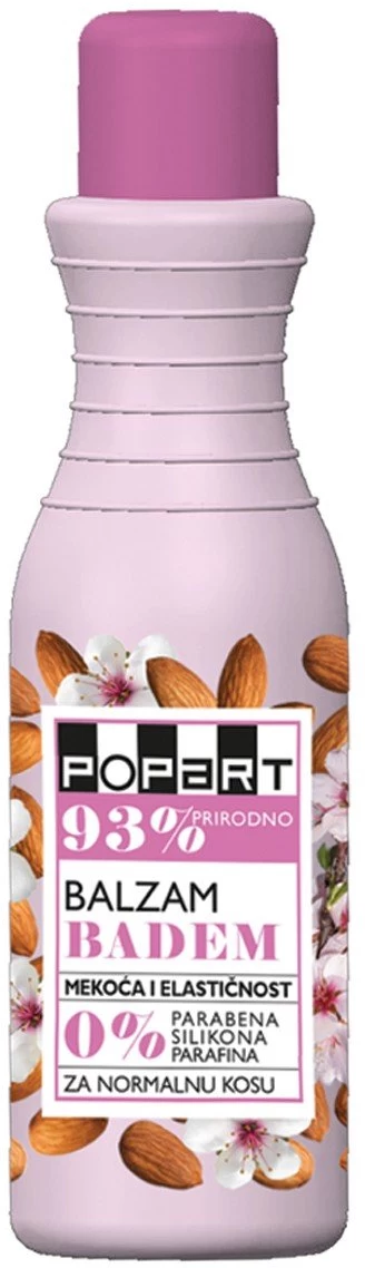 Balzam za kosu POPART badem 440ml - Cenoteka