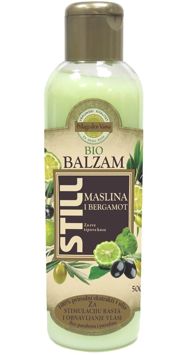 Balzam za kosu STILL Bio maslina & bergamot 500ml - Cenoteka