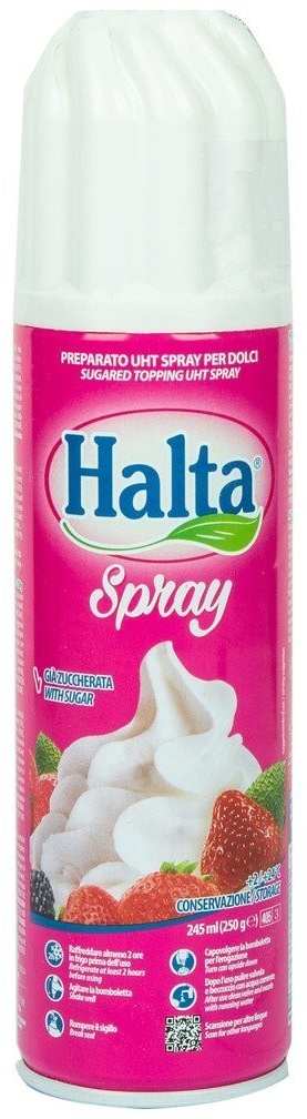 Biljni šlag u spreju HALTA 250g - Cenoteka