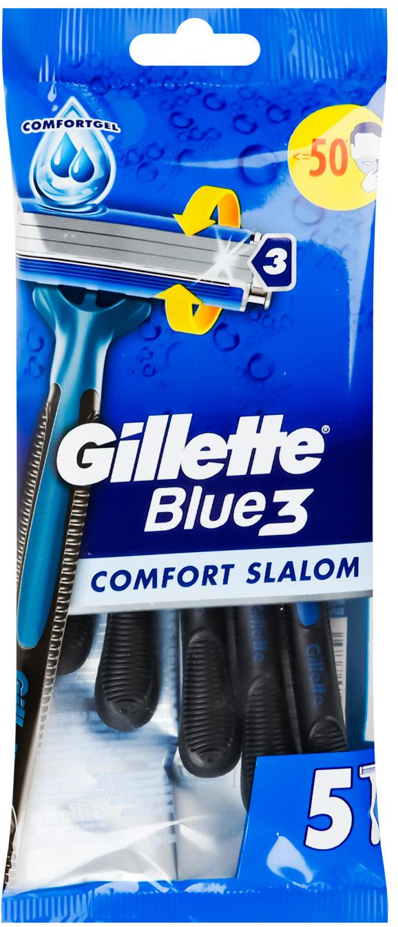 Brijač GILLETTE Blue 3 comfort slalom 5kom - Cenoteka