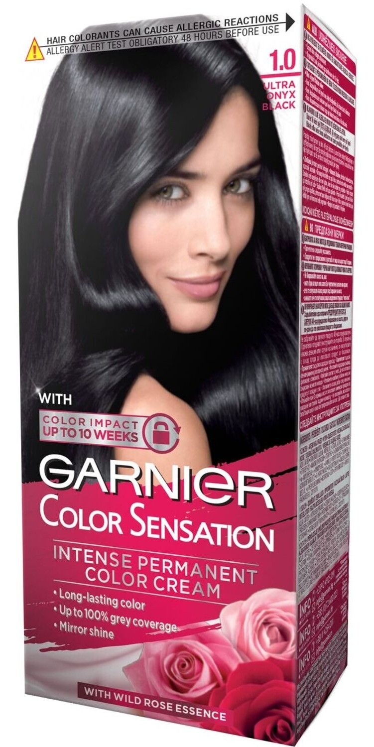 GARNIER Color Sensation farba za kosu 1.0 ultra onyx black - Cenoteka