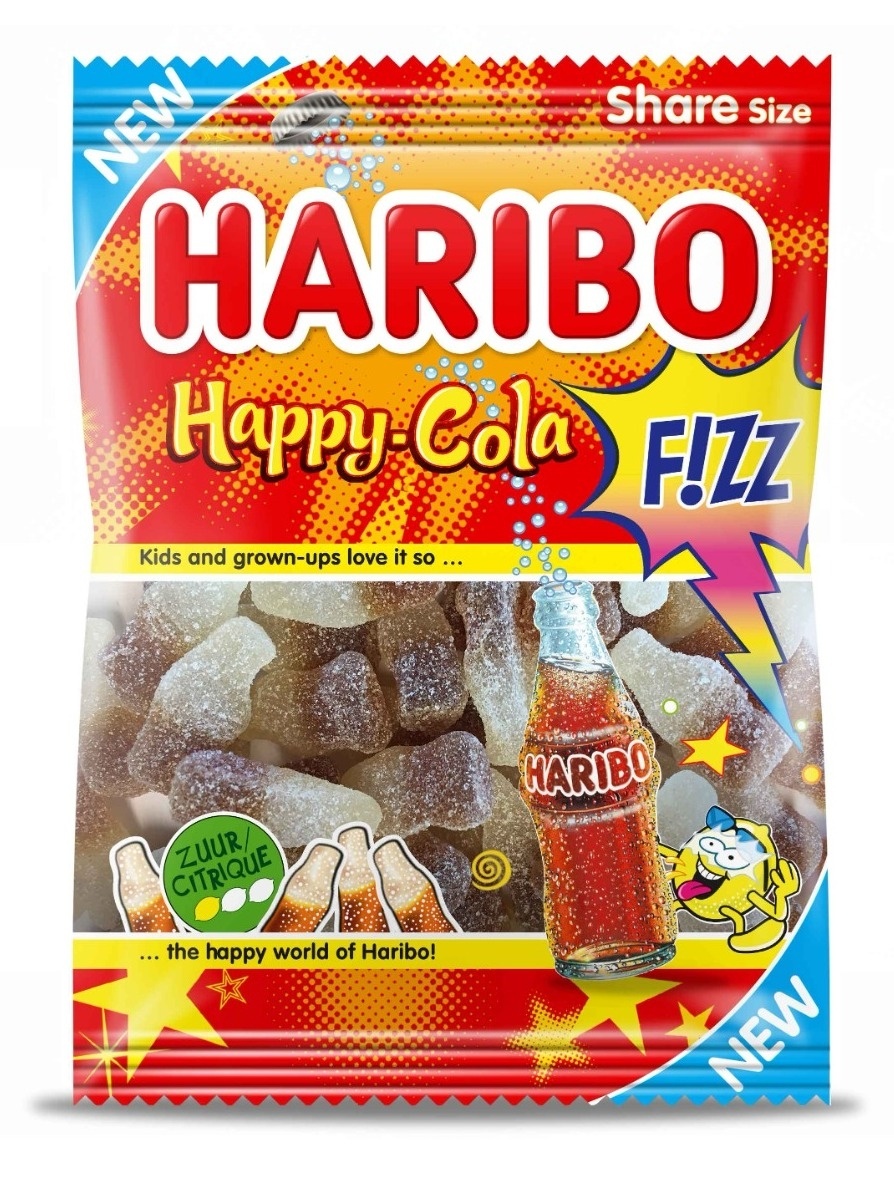 Gumene bombone HARIBO happy cola fizz 100g - Cenoteka