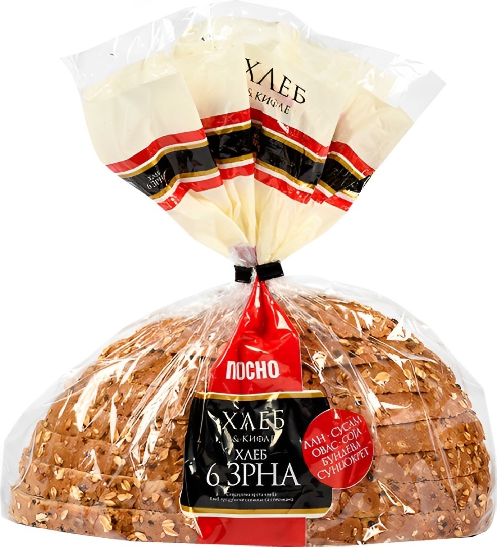 HLEB & KIFLE hleb 6 zrna 400g - Cenoteka