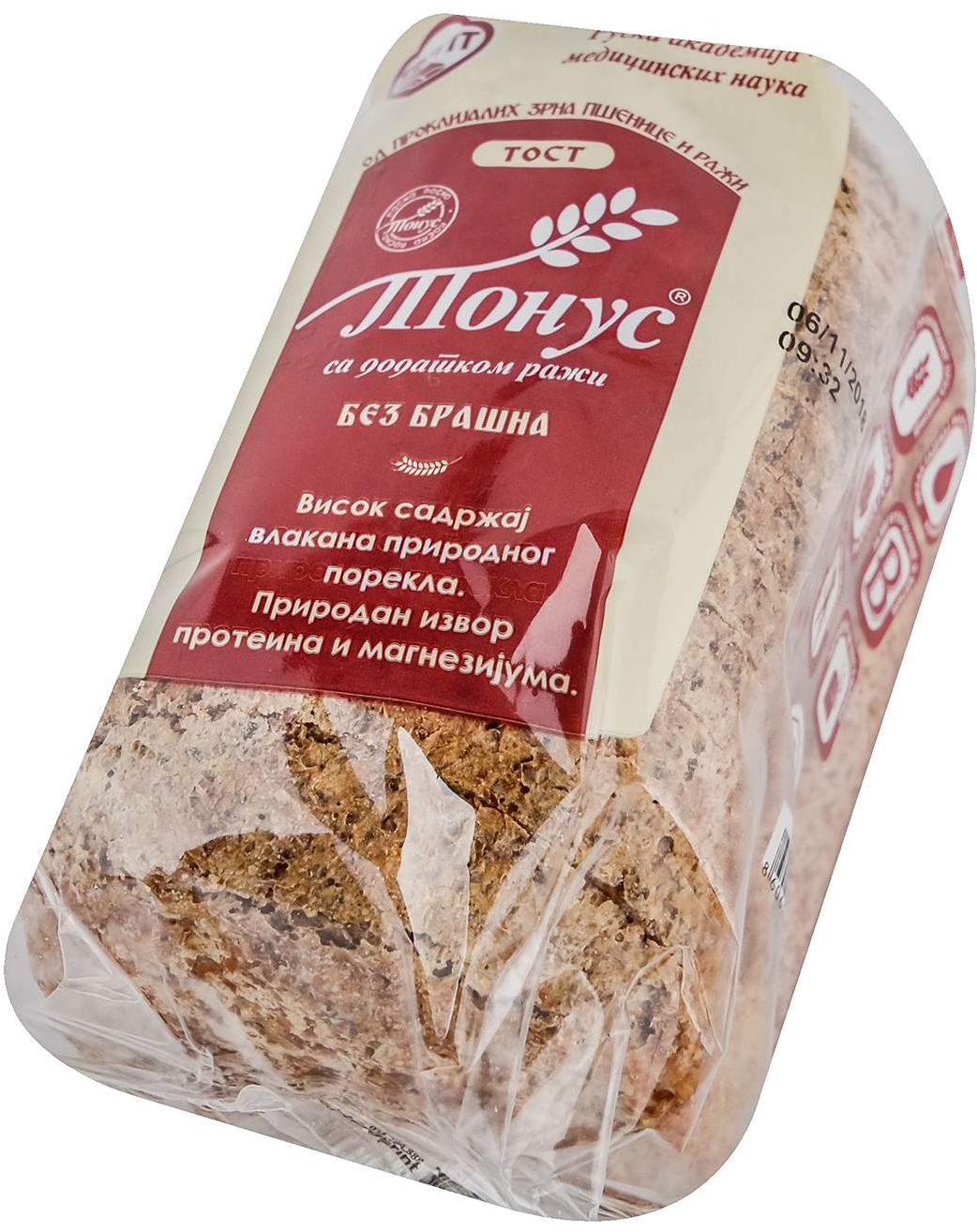 TONUS ražani hleb 300g - Cenoteka