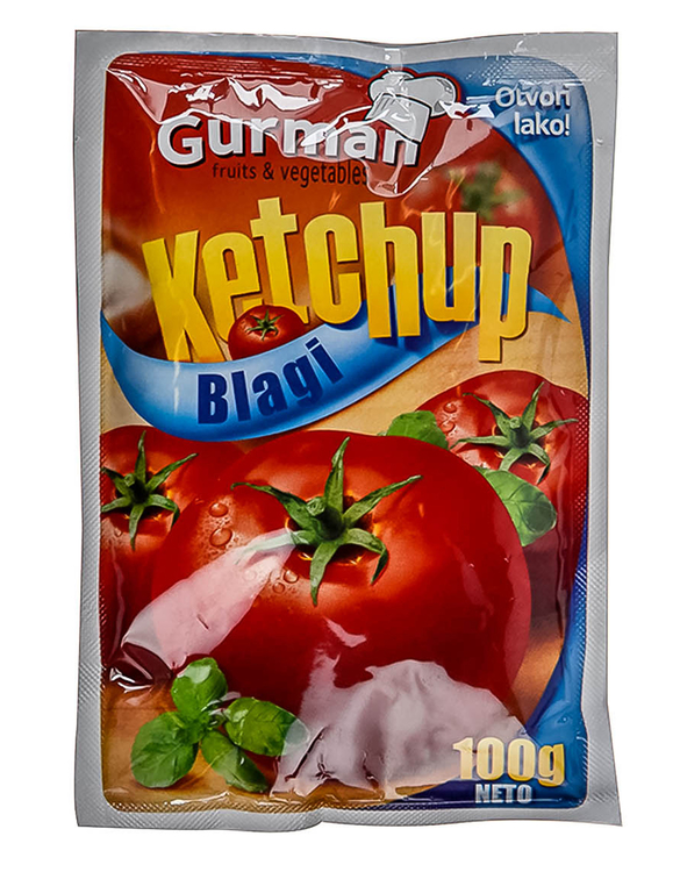 Kečap GURMAN blagi 100g - Cenoteka