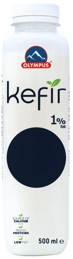 Kefir 1%mm OLYMPUS 500ml - Cenoteka