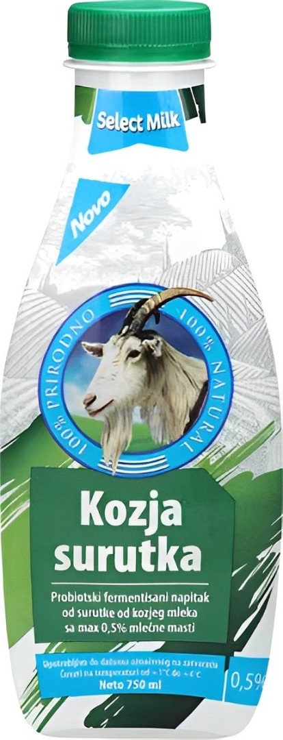 Kozja surutka SELECT MILK 750ml - Cenoteka