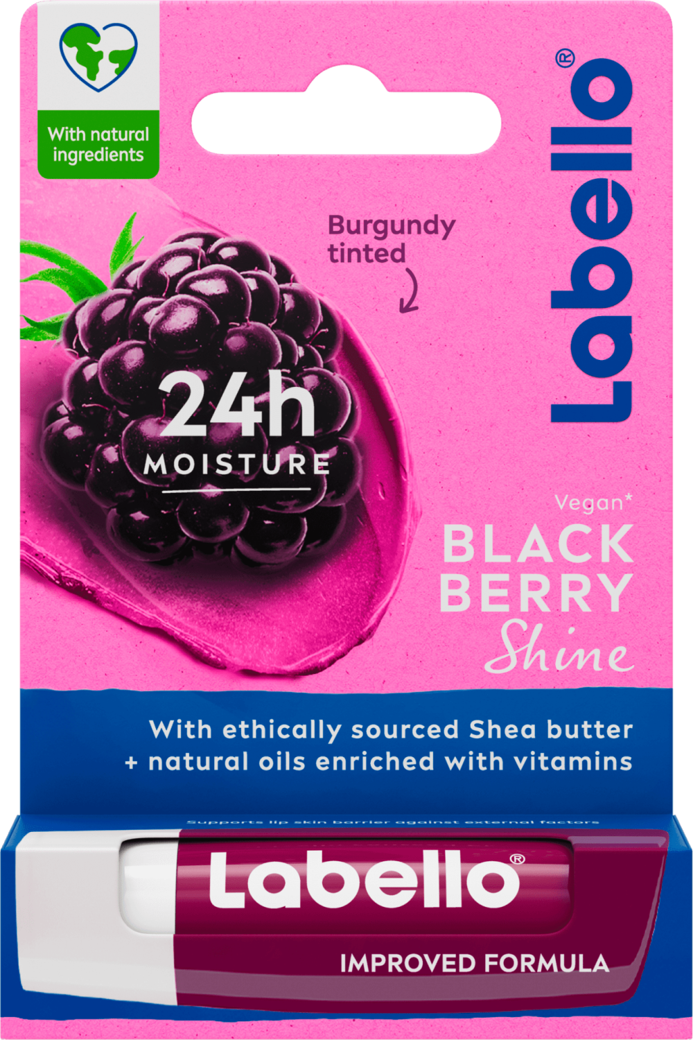 LABELLO blackberry shine 4,8g - Cenoteka