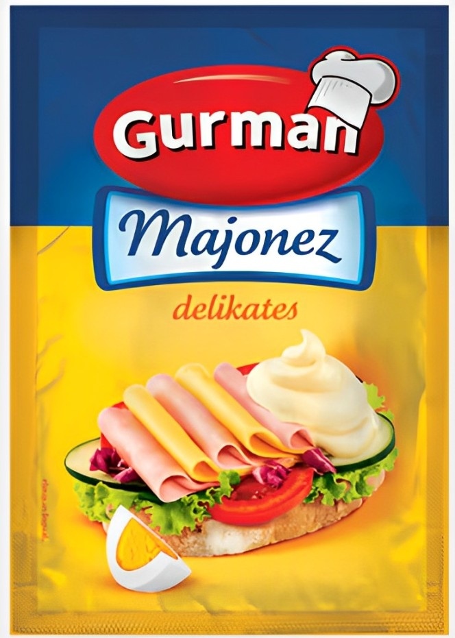 Majonez GURMAN delikates 90g - Cenoteka