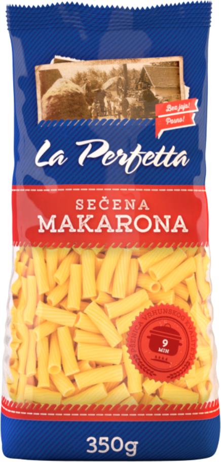 Makarona LA PERFETTA sečena 350g - Cenoteka