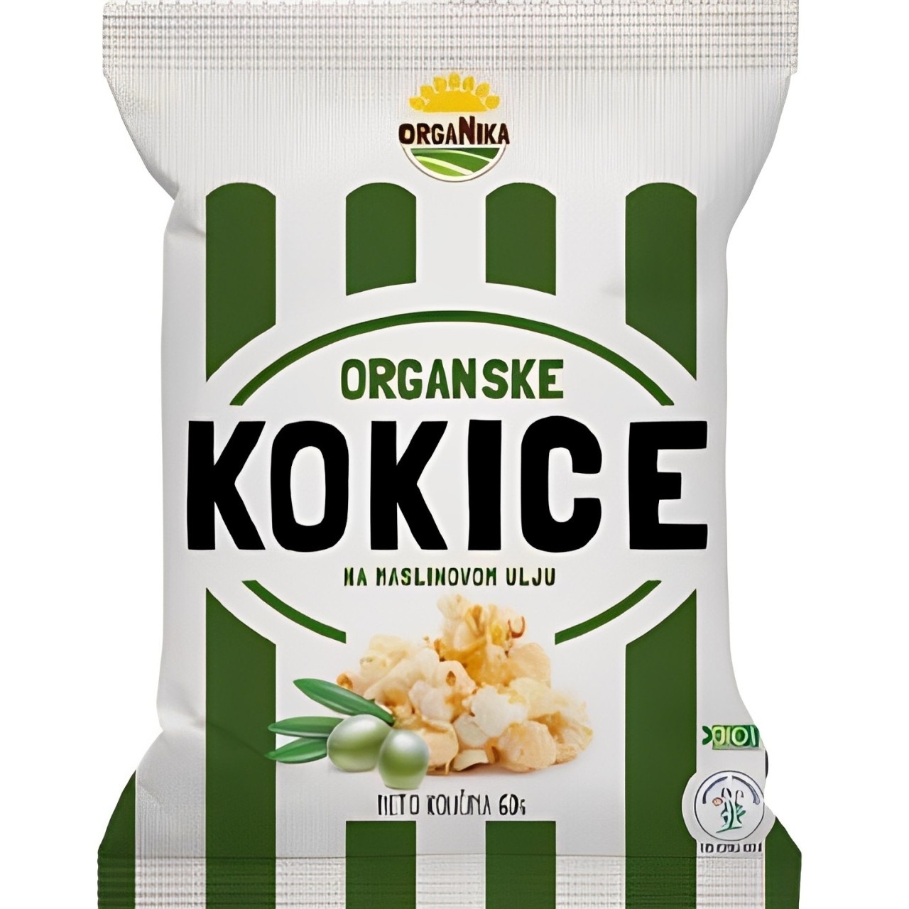 Organske kokice ORGANIKA 60g - Cenoteka