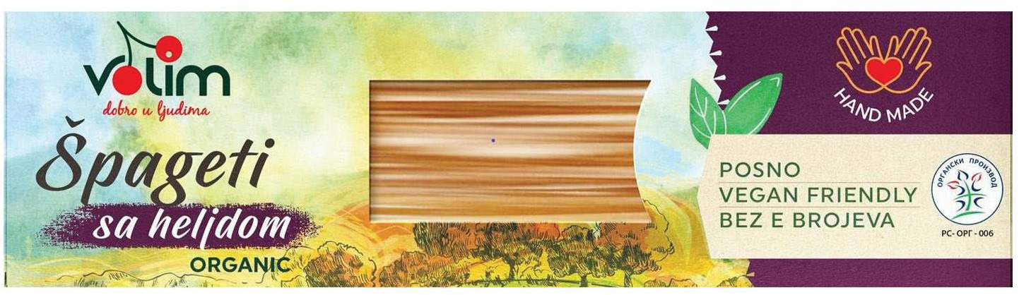 Organske špagete sa heljdom VOLIM 250g - Cenoteka