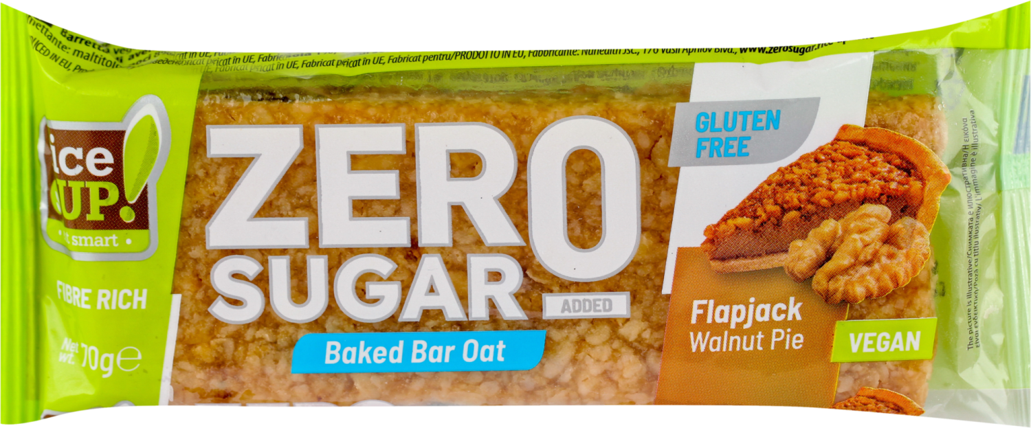 Ovseni bar RICE UP orah zero 70g - Cenoteka