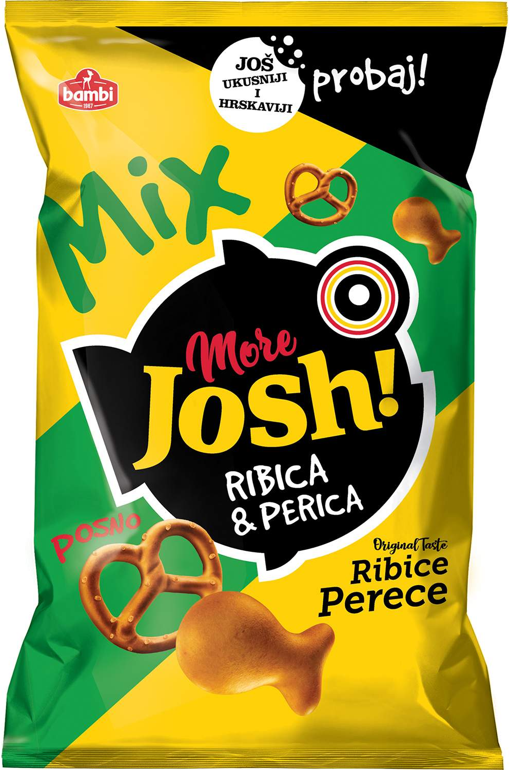 Perece i ribice JOSH mix 300g - Cenoteka