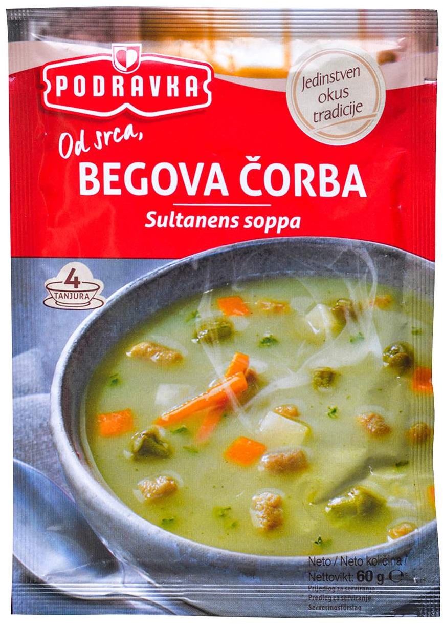 Čorba PODRAVKA Begova 60g - Cenoteka