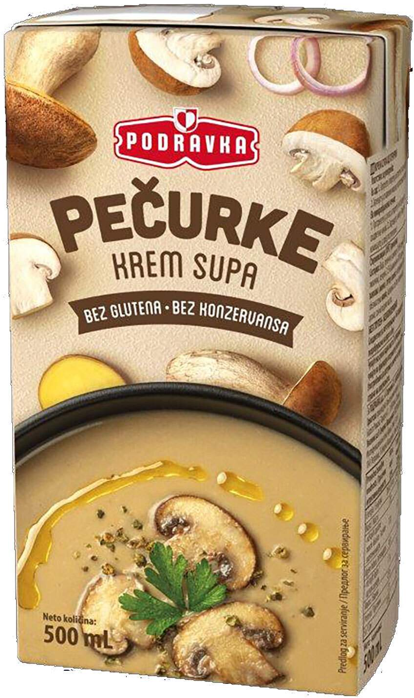 Krem supa PODRAVKA pečurke 500ml - Cenoteka