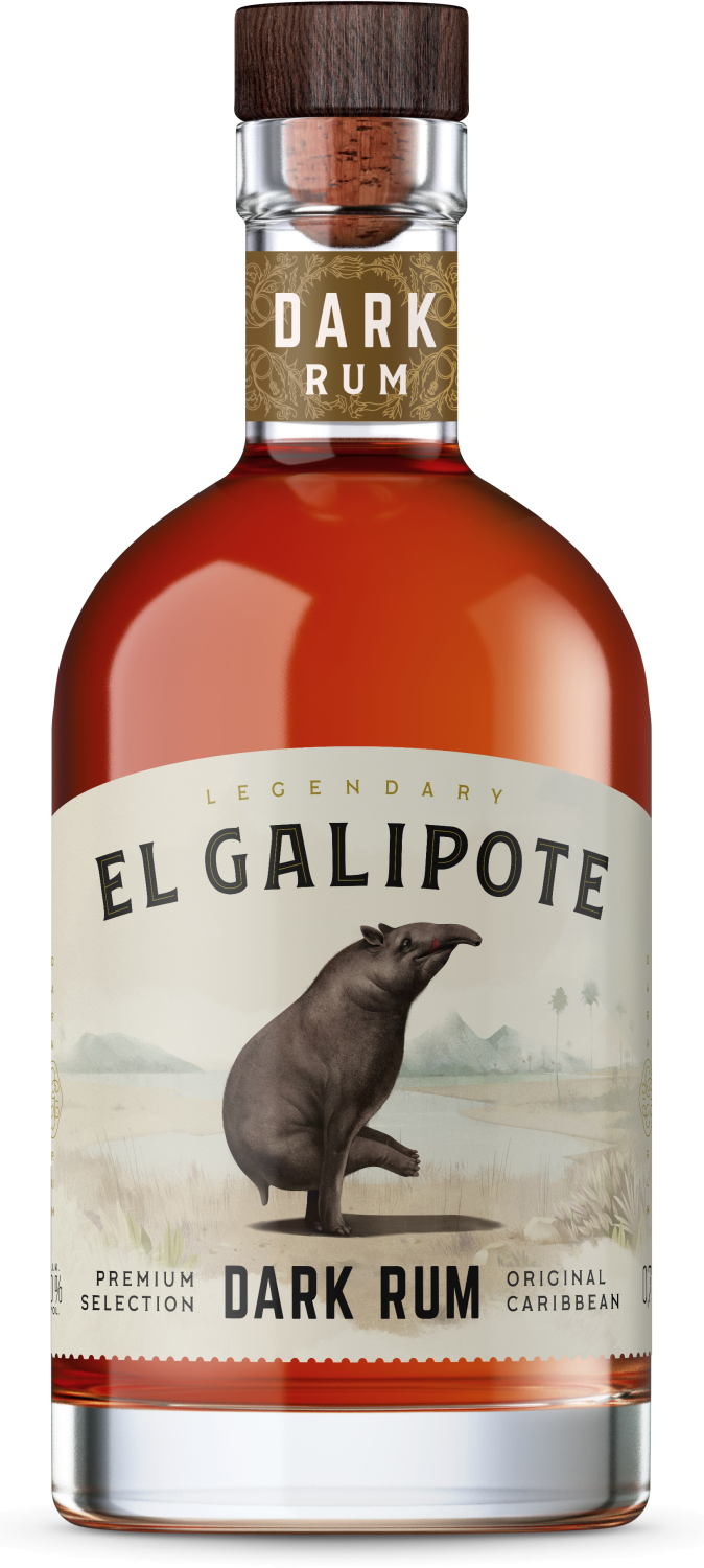Rum EL GALIPOTE dark 0,7l - Cenoteka