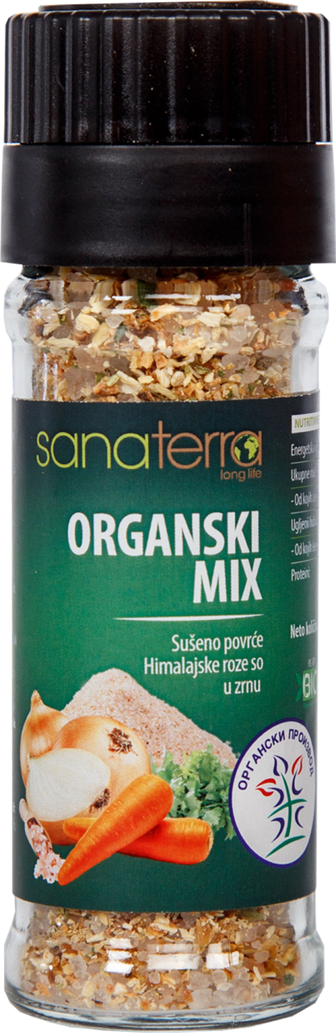 SANATERRA organski mix začina 80g - Cene i Akcije