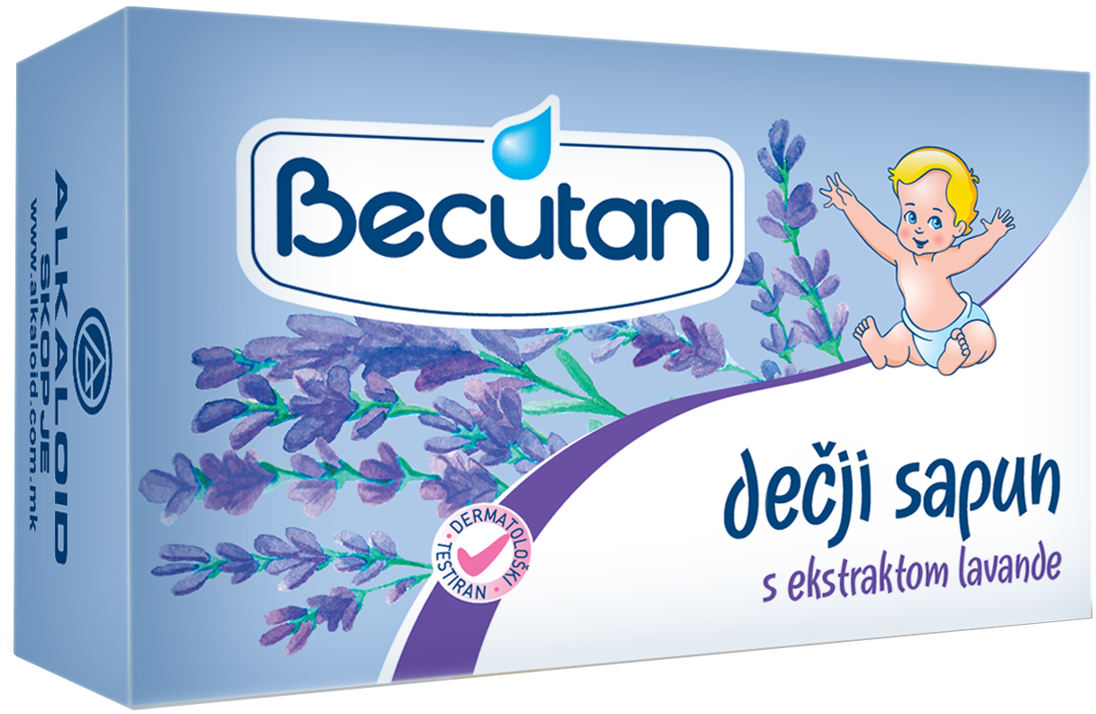 Sapun BECUTAN lavanda 90g - Cenoteka