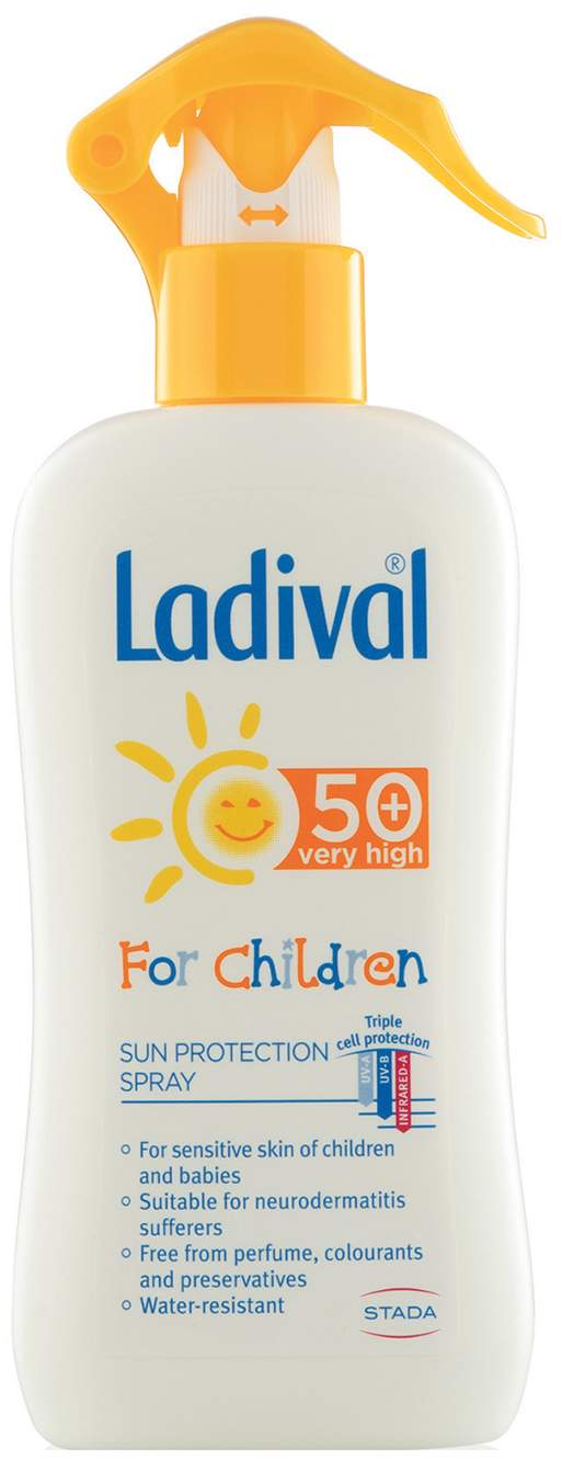 Sprej za sunčanje LADIVAL for children SPF50+ 200ml - Cenoteka